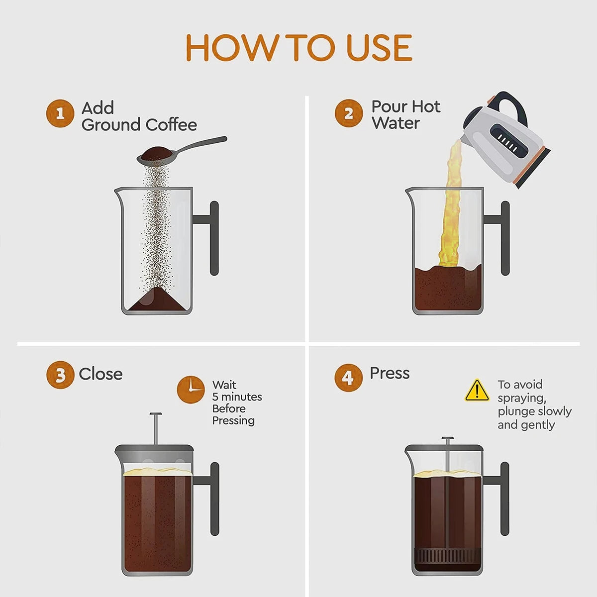 Use french press store